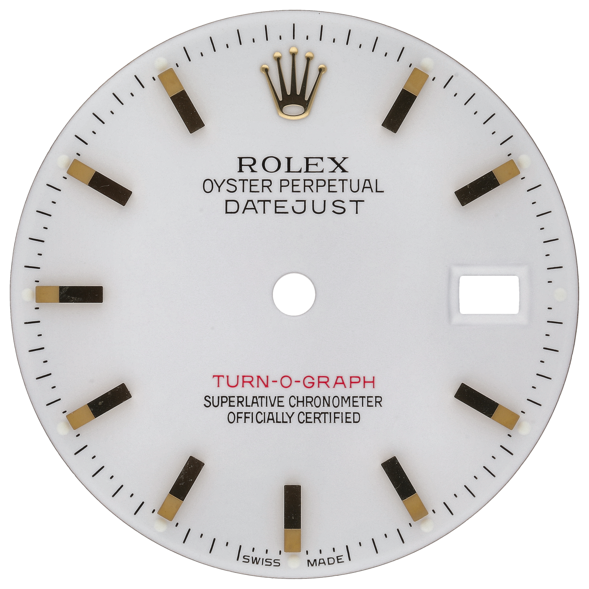 Rolex Oyster Perpetual Datejust TURN-O-GRAPH - Dial - used - Ø 26,9 m