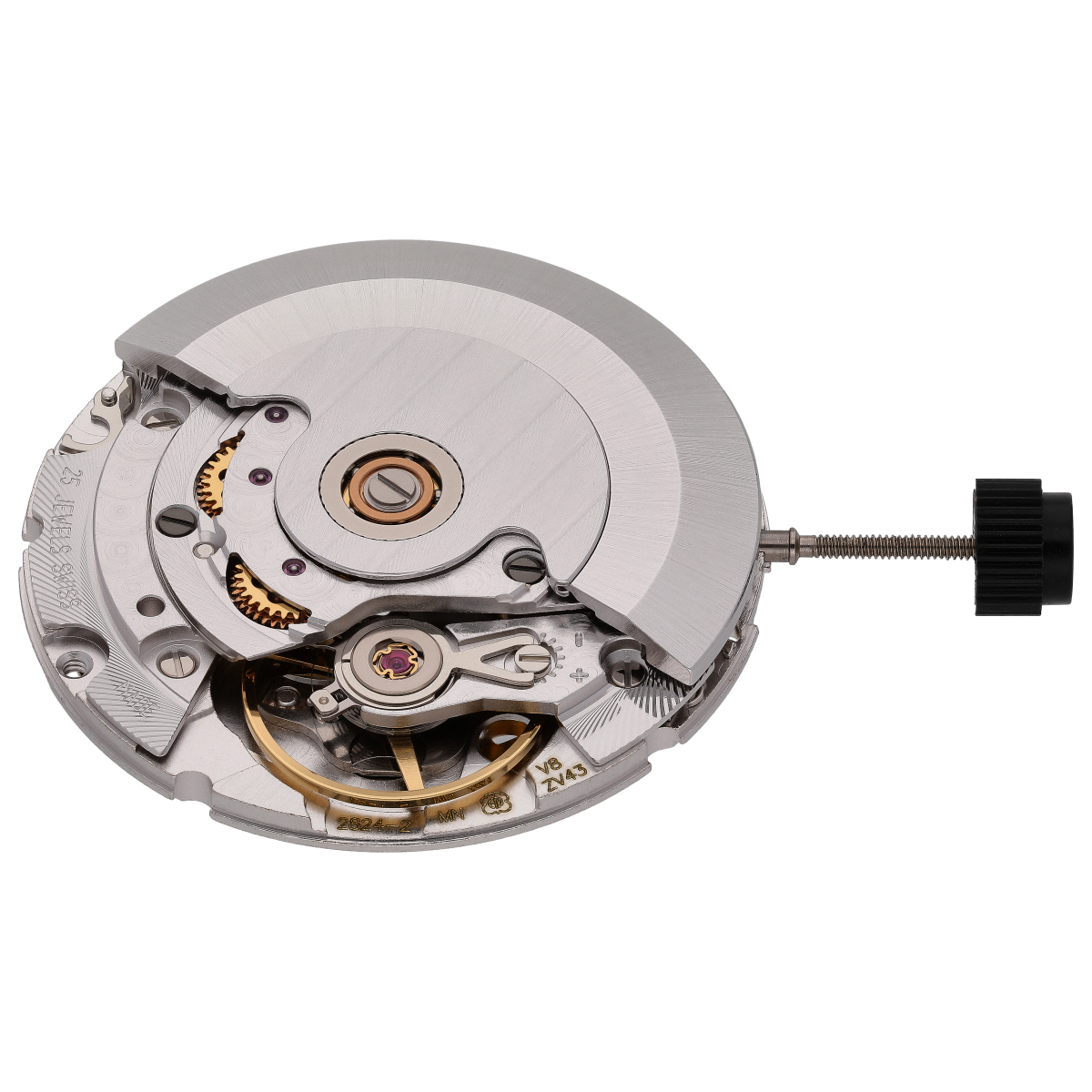 ETA 2824-2 Uhrwerk Veredelt, H2, Datum 3 Uhr, NIVACHOC (V8ZV42)