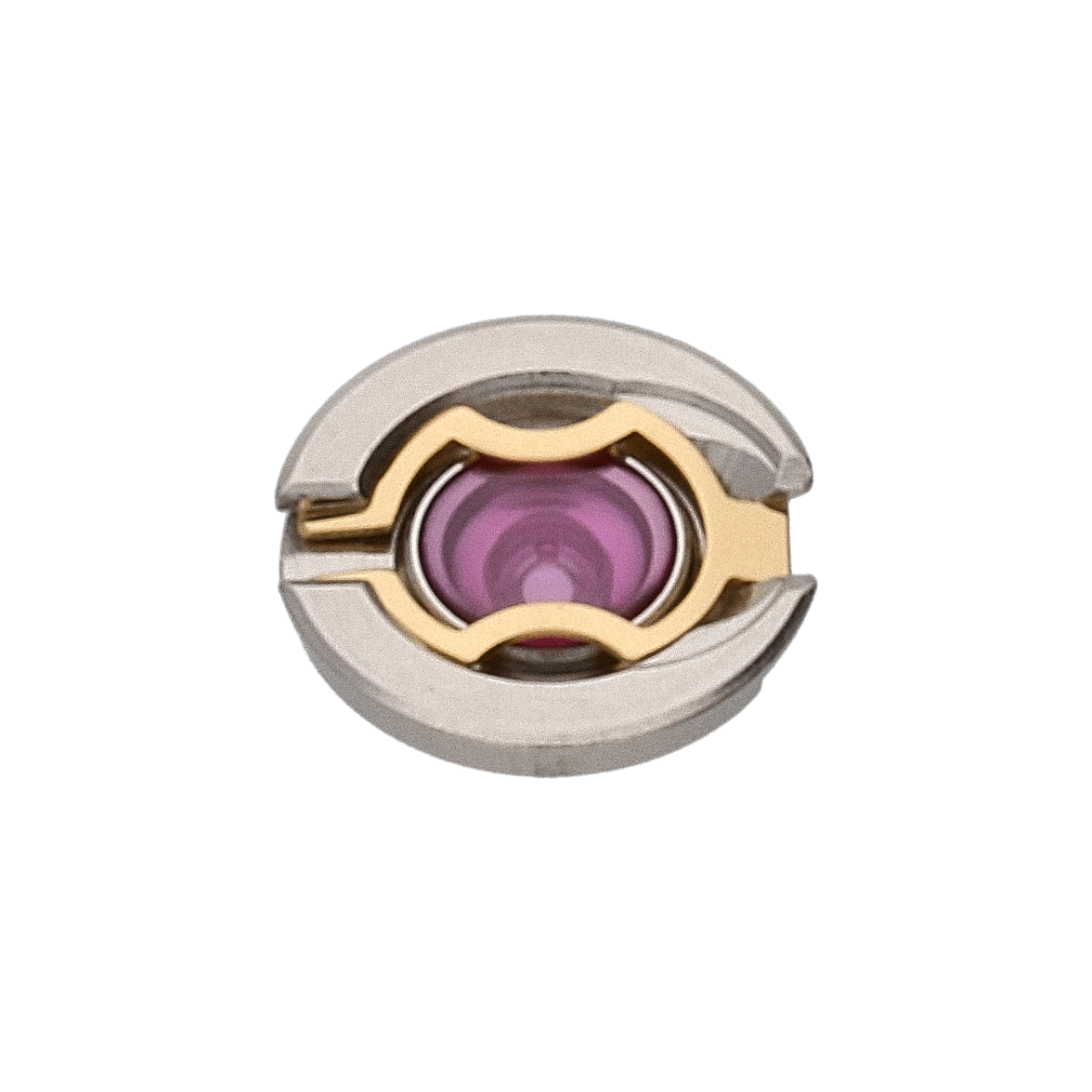 Jewelled shock-absorber,for balance (Balance bridge)